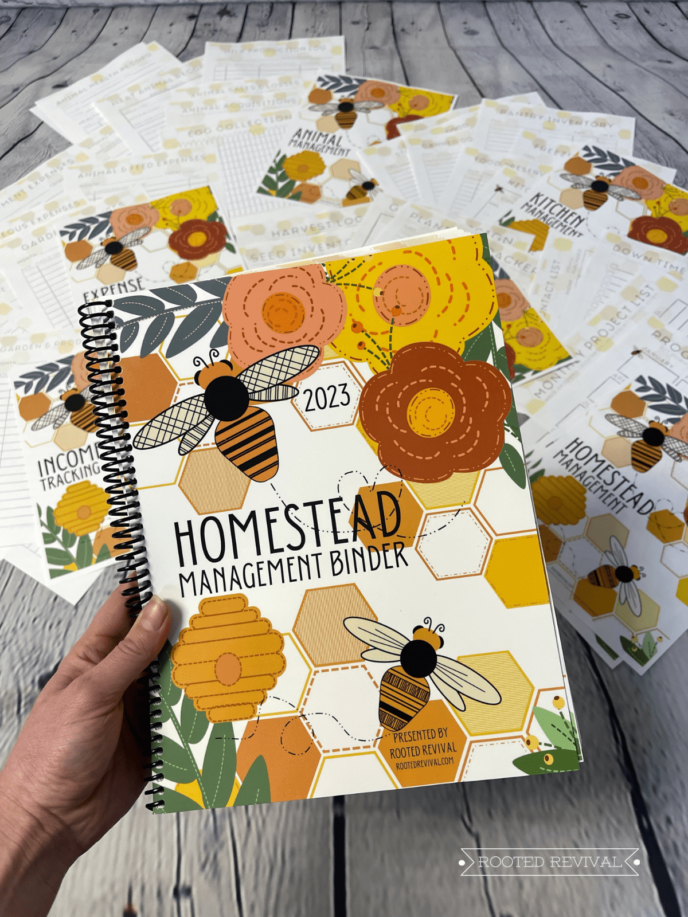 2023 Homestead Management Binder 2025 - Rooted Revival