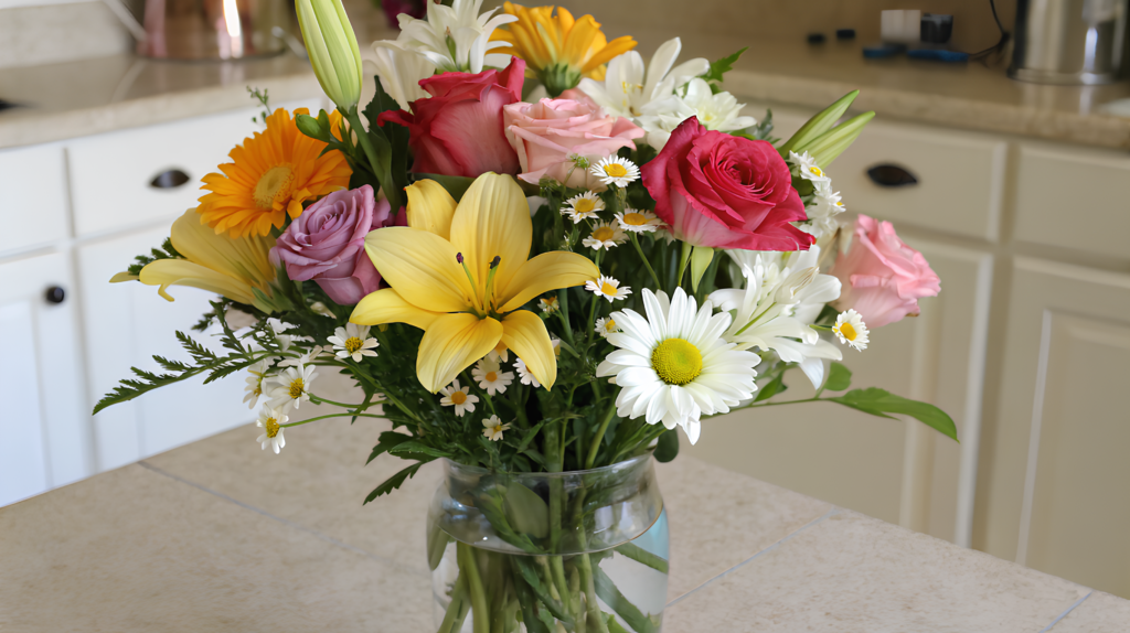 The 10-Minute Simple Flower Arrangement Hack Using Grocery Store ...