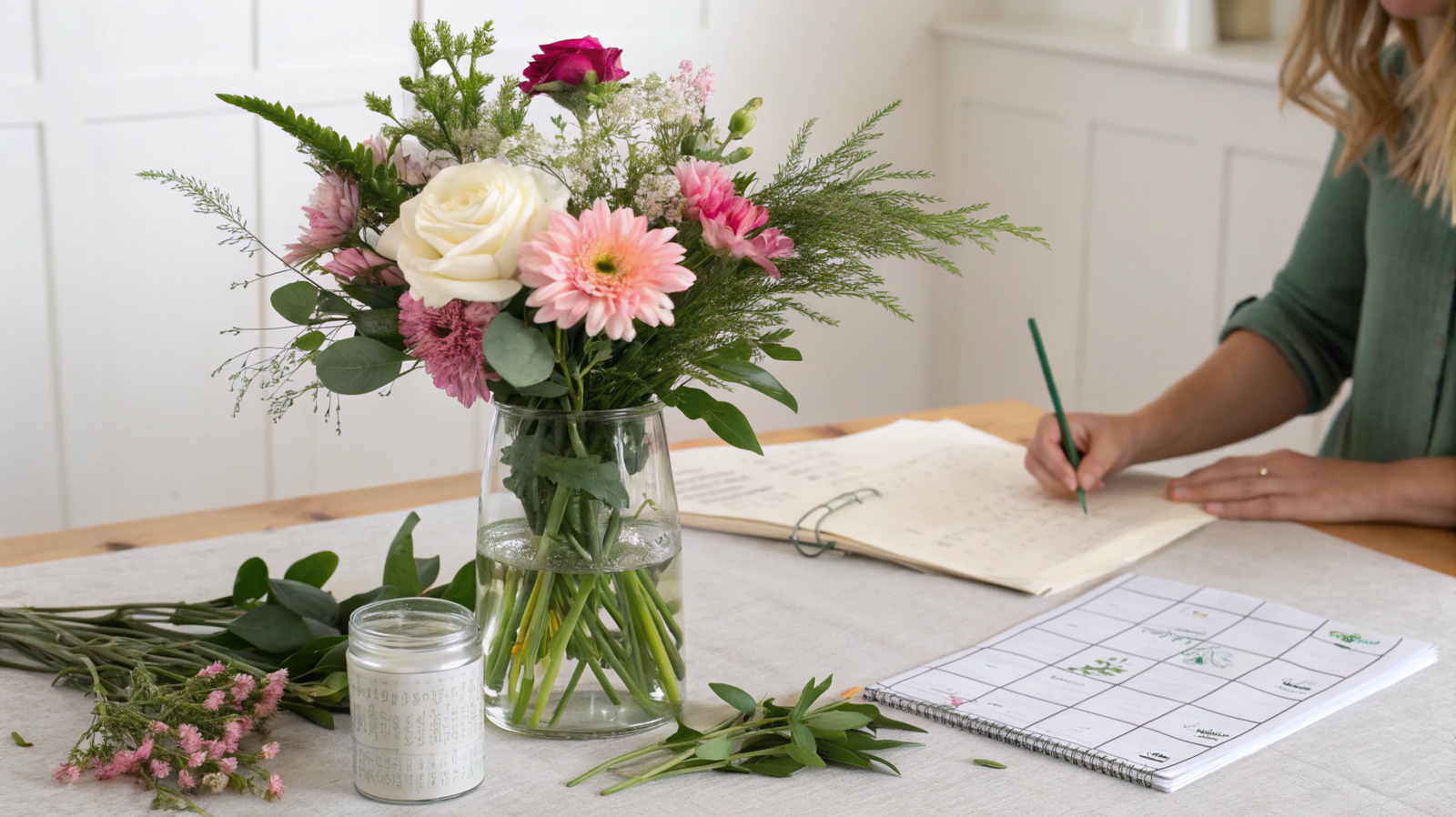 The 10-Minute Simple Flower Arrangement Hack Using Grocery Store ...