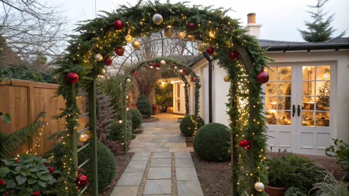 15 Best DIY Christmas Garden Ideas: Flower Arrangements, Planters, and ...