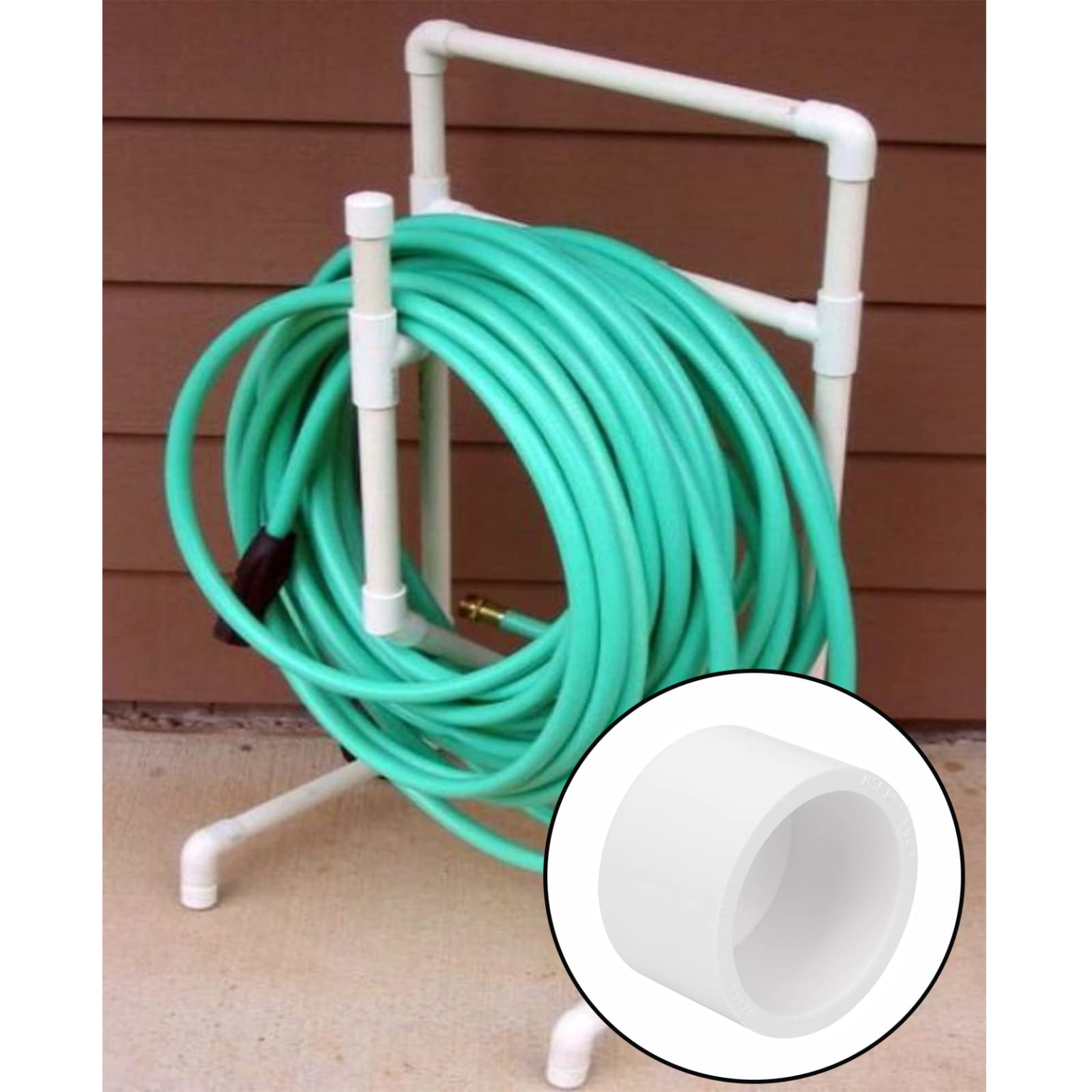 7 DIY Garden Hose Holder and Storage Ideas 2025 - Rooted Revival