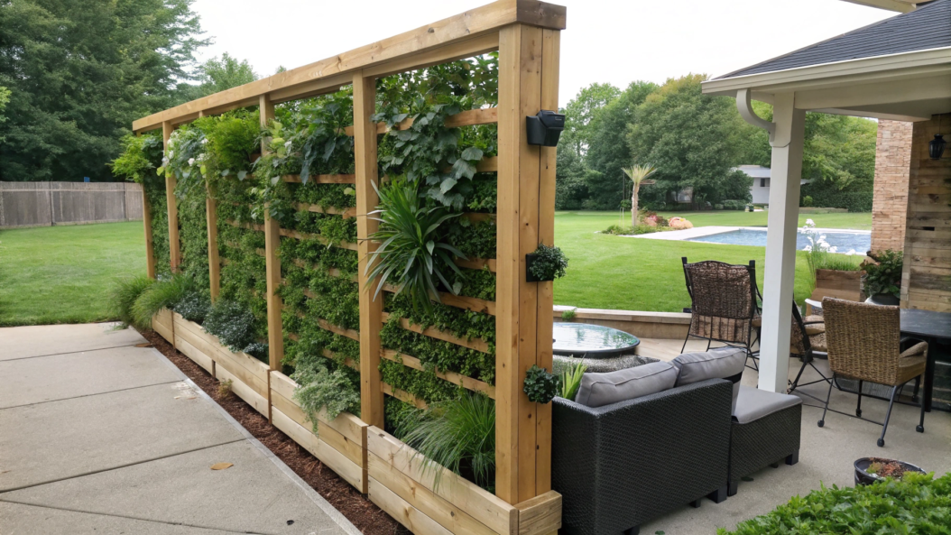 10 Quick and Trendy Outdoor Privacy Screen Ideas for Modern Backyards ...