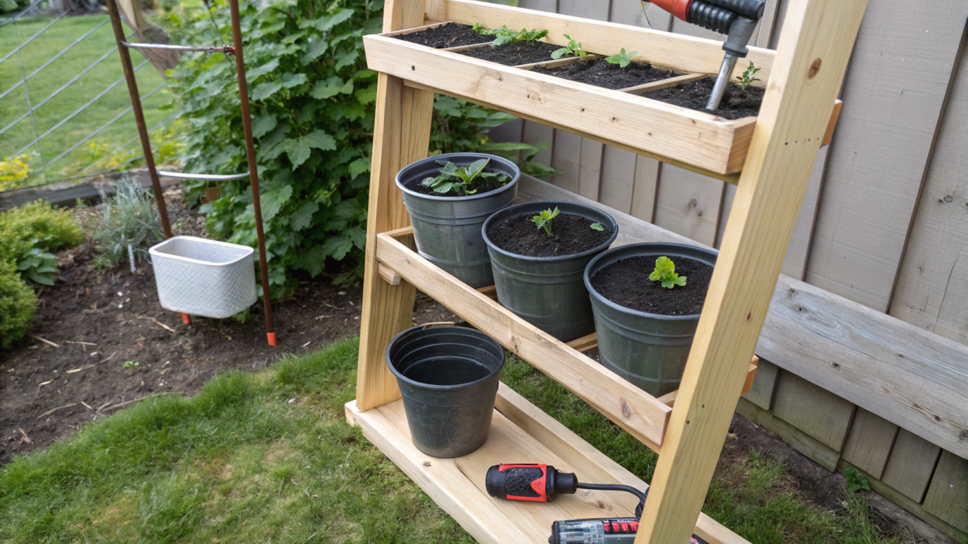 10 Practical Bucket Gardening Stand Plans (For 5-Gallon & More) 2025 ...