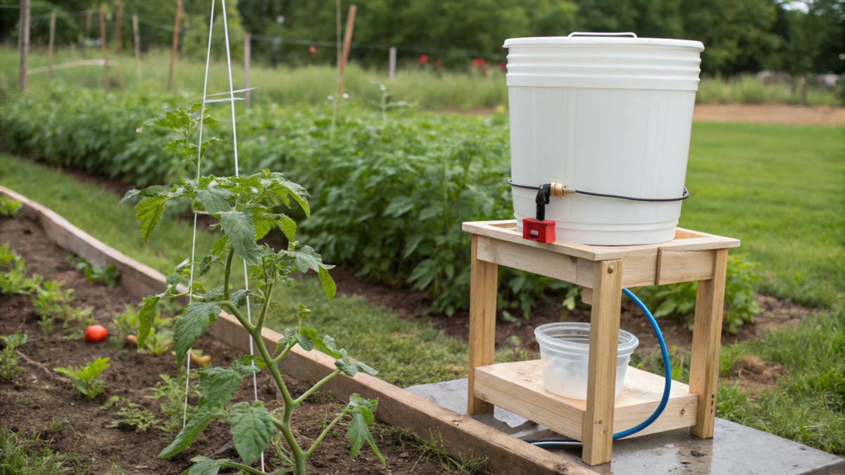 10 Practical Bucket Gardening Stand Plans (For 5-Gallon & More) 2025 ...