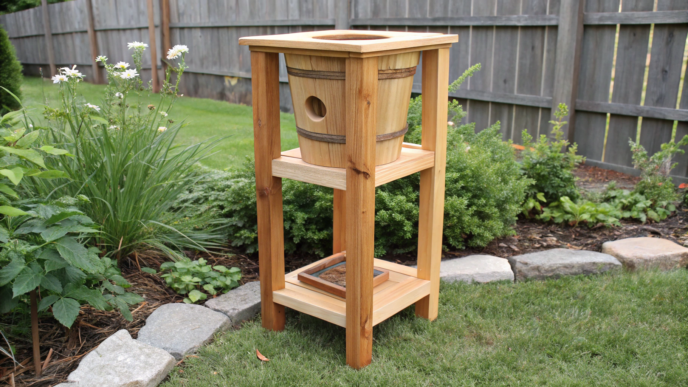 10 Practical Bucket Gardening Stand Plans (For 5-Gallon & More) 2025 ...