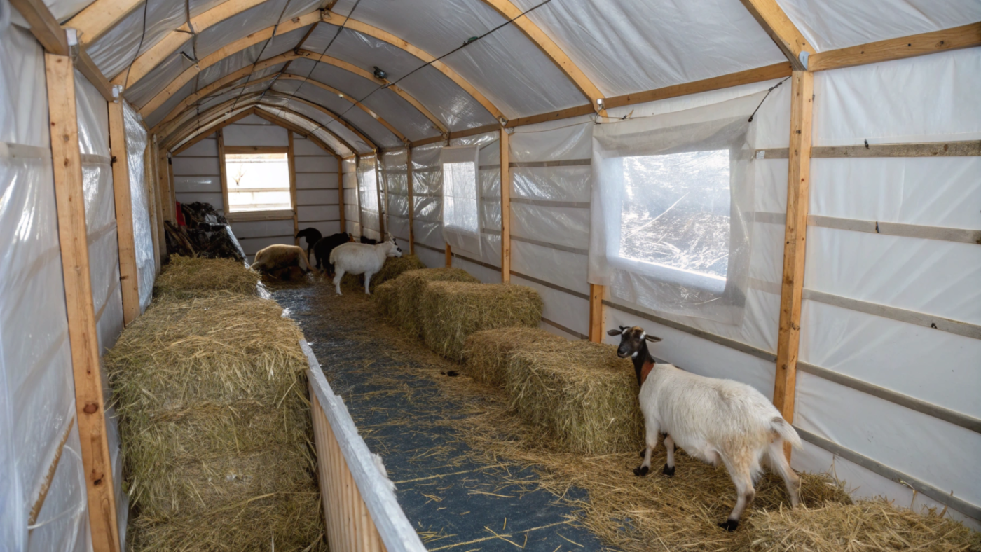 How to keep goats warm in winter. Practical tips for the health of your ...