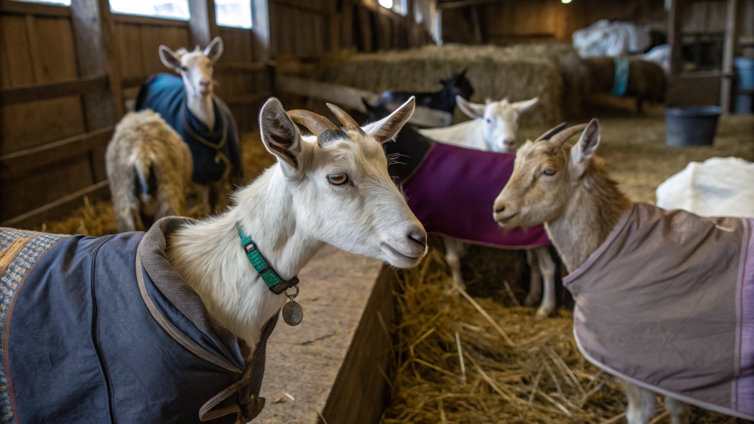 How to keep goats warm in winter. Practical tips for the health of your ...