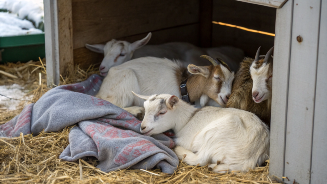How to keep goats warm in winter. Practical tips for the health of your ...