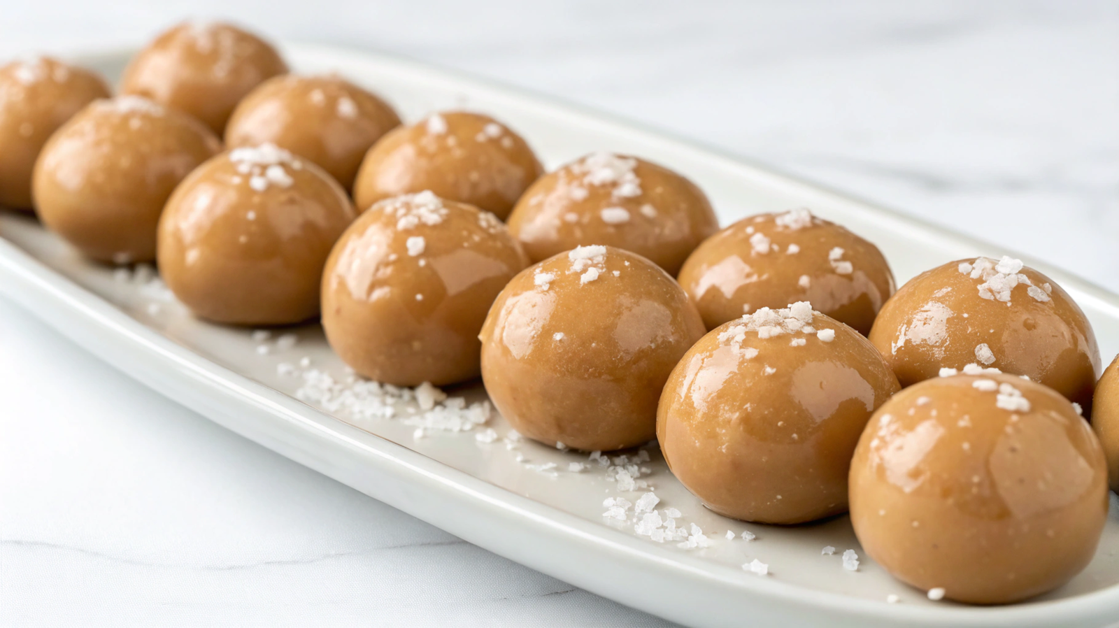 6 No-Bake Caramel Oatmeal Protein Balls with a Salted Twist 2025 ...