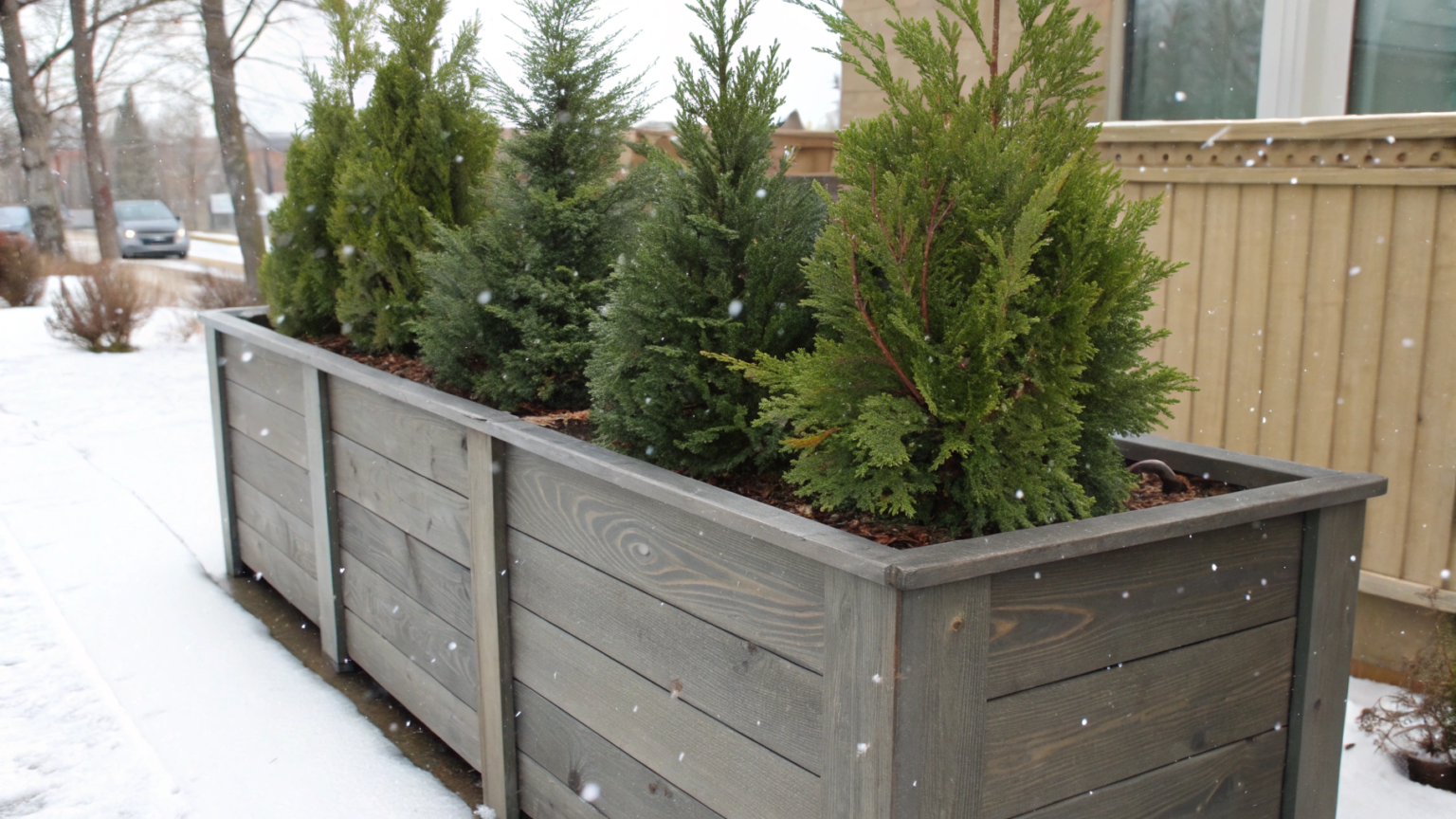 10 Outdoor Winter Planter Box Ideas for Cold-Weather Porches 2025 ...