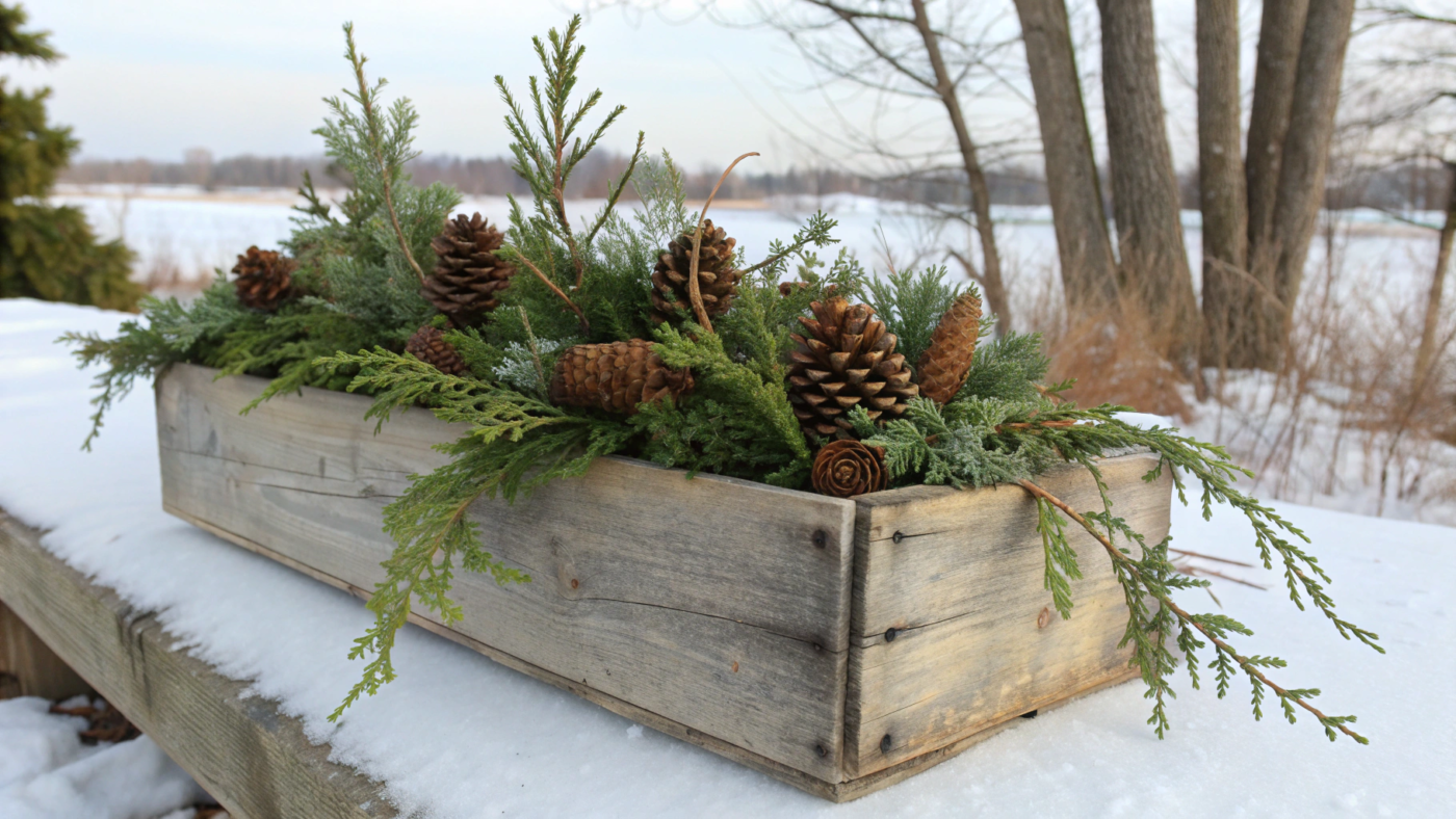 10 Outdoor Winter Planter Box Ideas for Cold-Weather Porches 2025 ...
