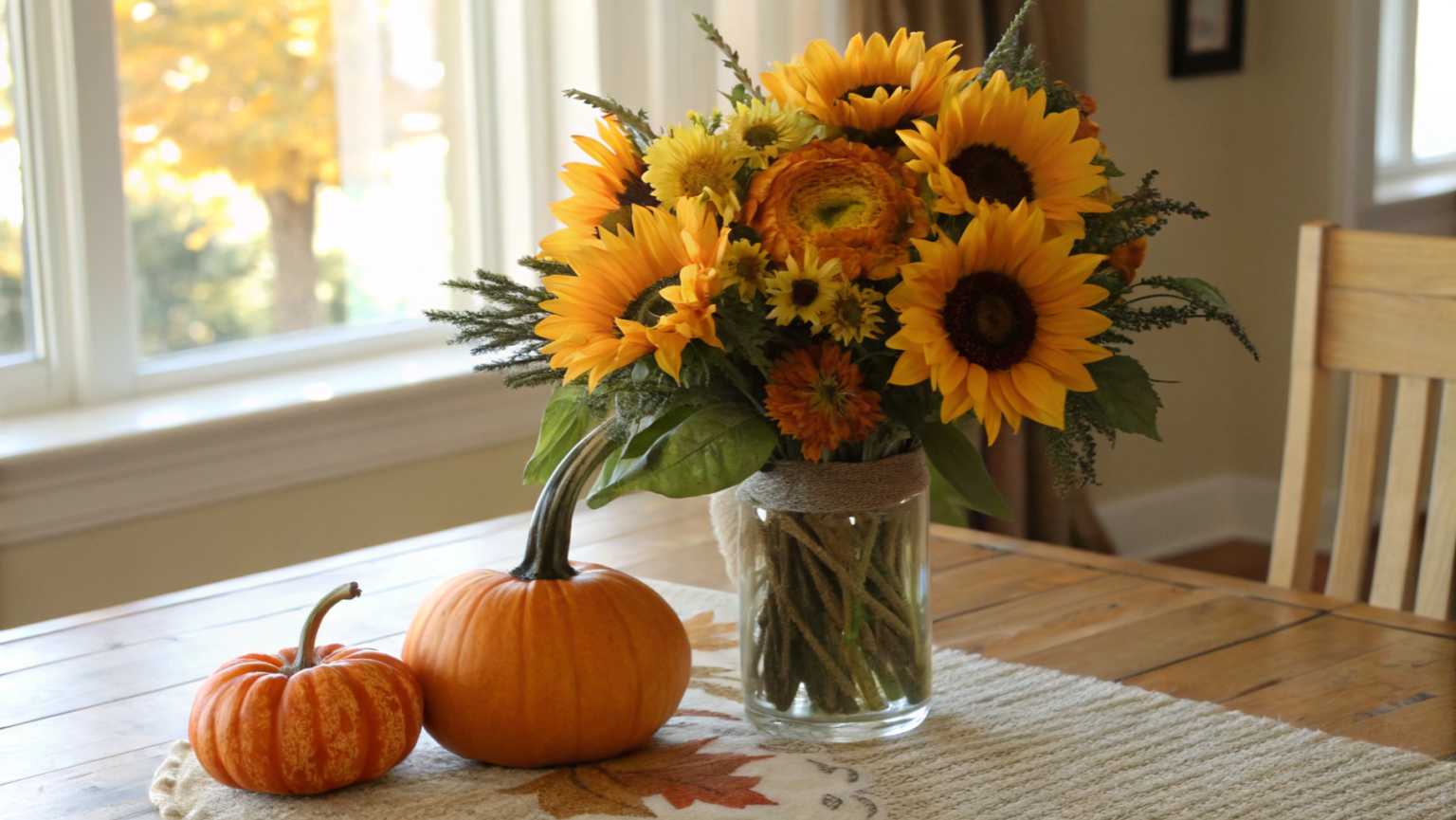 10 Pumpkin Floral Arrangements That Turn Any Table into a Fall ...